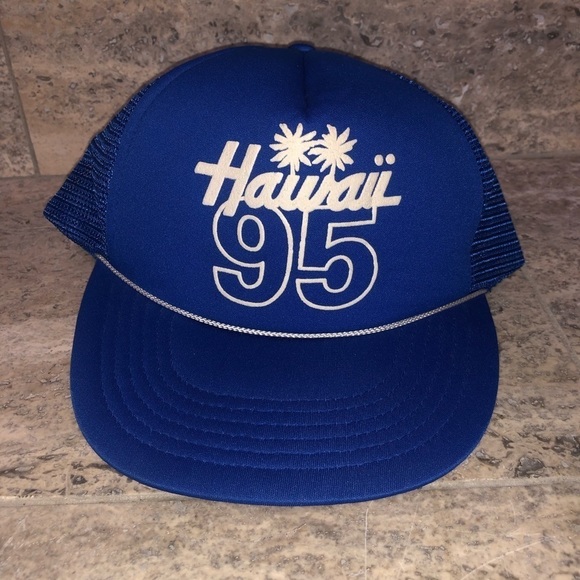 Vintage | Accessories | Vintage 95 Hawaii Trucker Hat | Poshmark